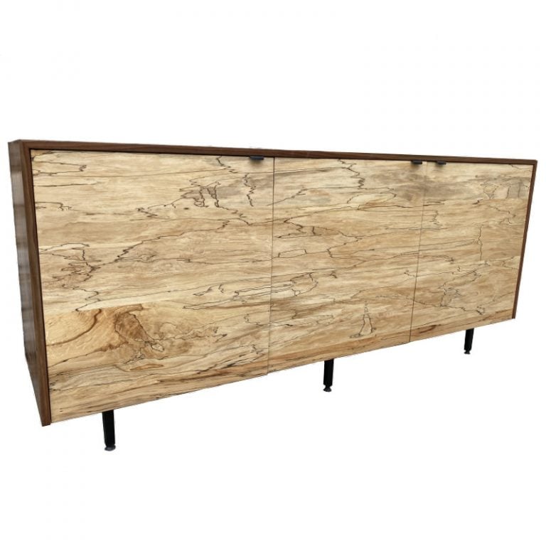 Spalted Maple Credenza – Country Charm Mennonite Furniture